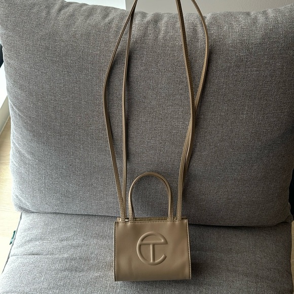 Telfar | Bags | Telfar Mini Shopper In Cream | Poshmark